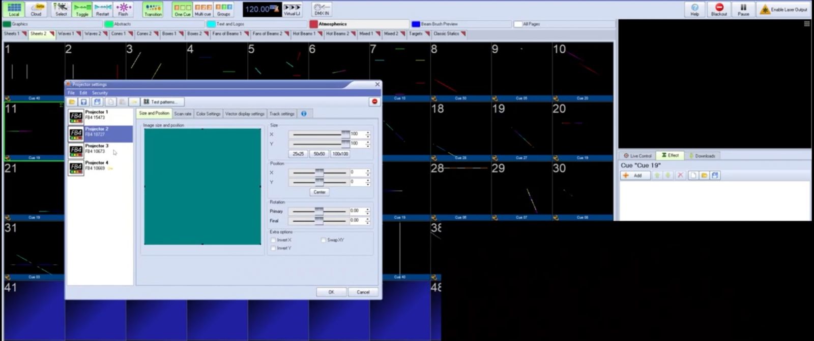 激光灯软件教程:如何用QS(quickshow)控制多台激光灯【视频教程】 | KVANT